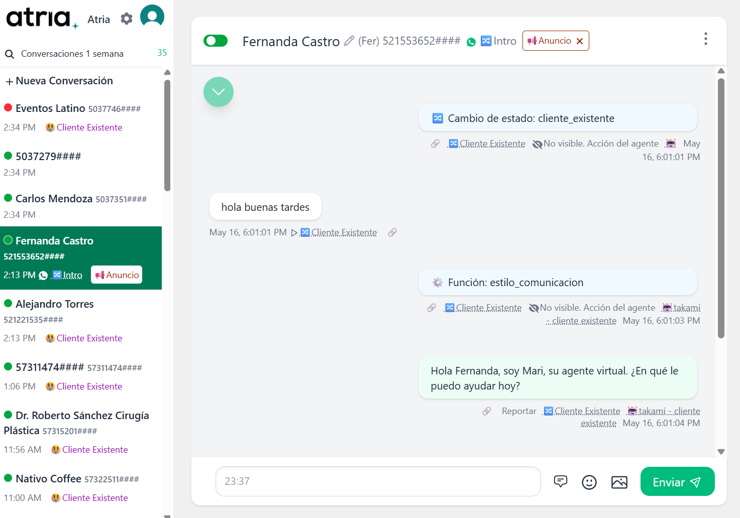 Atria - AI Powered Sales Automation